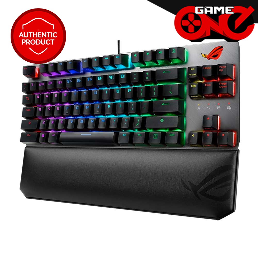 Asus ROG Strix Scope TKL Deluxe Gaming Keyboard [Red] | Shopee Philippines