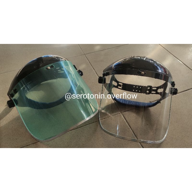 Safety Clear Face Shield Welding Grinder Heavy Duty Light Weight ...