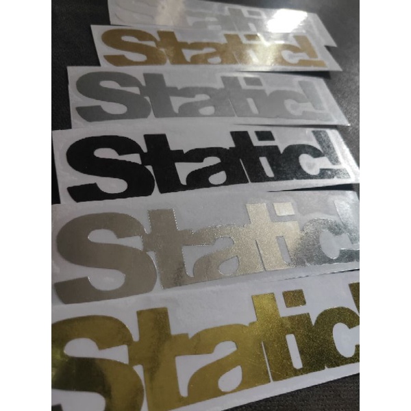 static decal sticker | Shopee Philippines