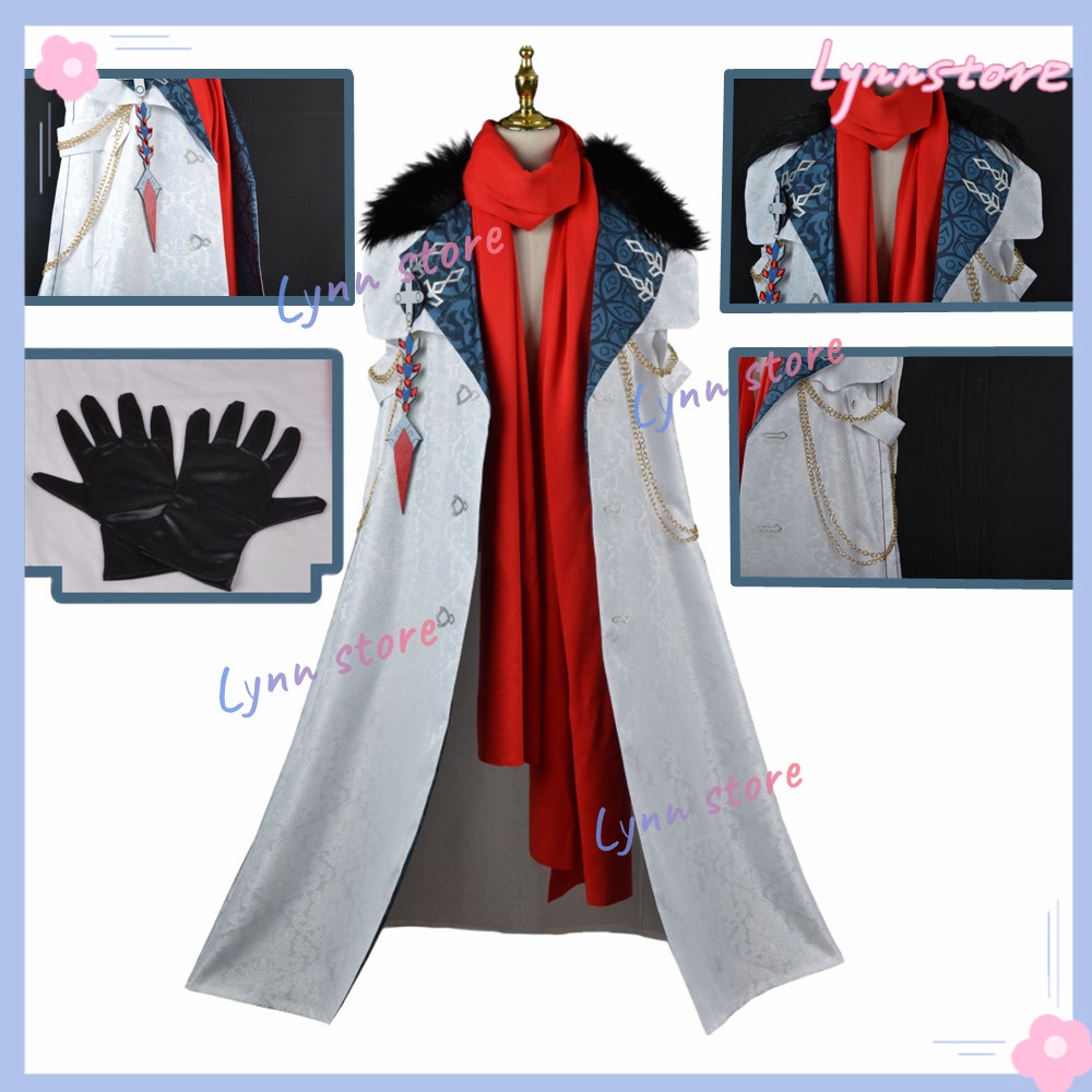 Game GENSHIN IMPACT Cosplay Snezhnaya Fatui Damselette Regrator Knave ...