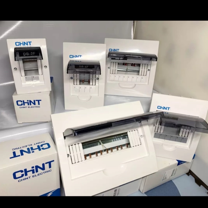 Chint 4 Way / 4 Pole MCB Distribution Panel Box Flush Type w/ Busbar ...