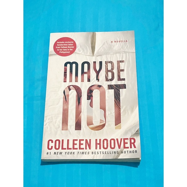 Maybe Not by Colleen Hoover | Shopee Philippines