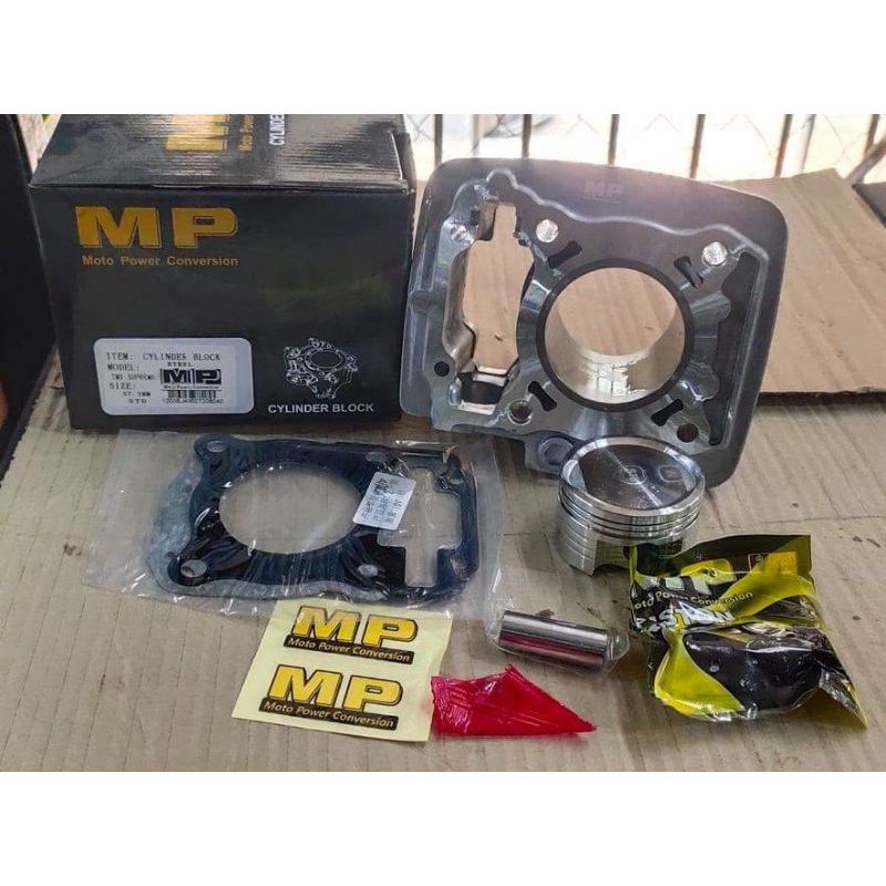 MP CYLINDER BLOCK SET 57.3MM STEEL BORE TMX SUPREMO | Shopee Philippines