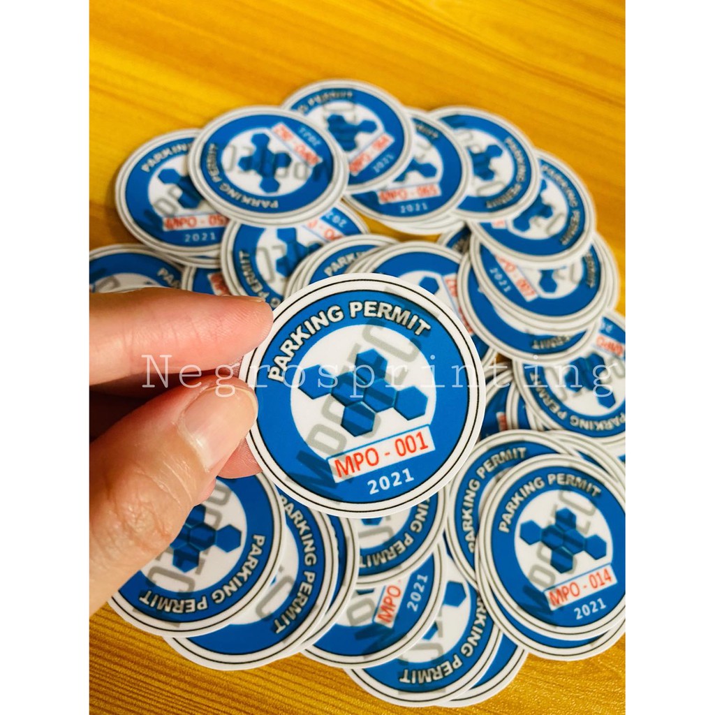 Customize Stickers Vinyl Waterproof for Label | Shopee Philippines