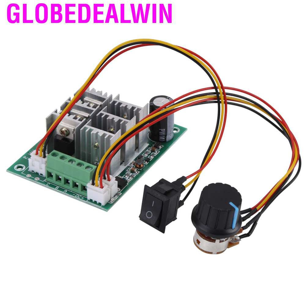 Globedealwin Brushless DC Motor Speed Controller for Control 3-Phase ...