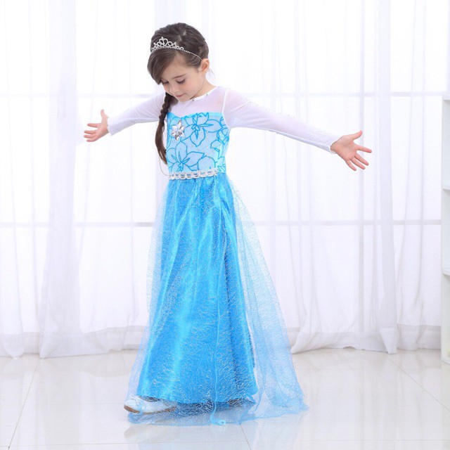 Disney Frozen Elsa Costume for Kids (ages 3-9) and Accessories (sold ...