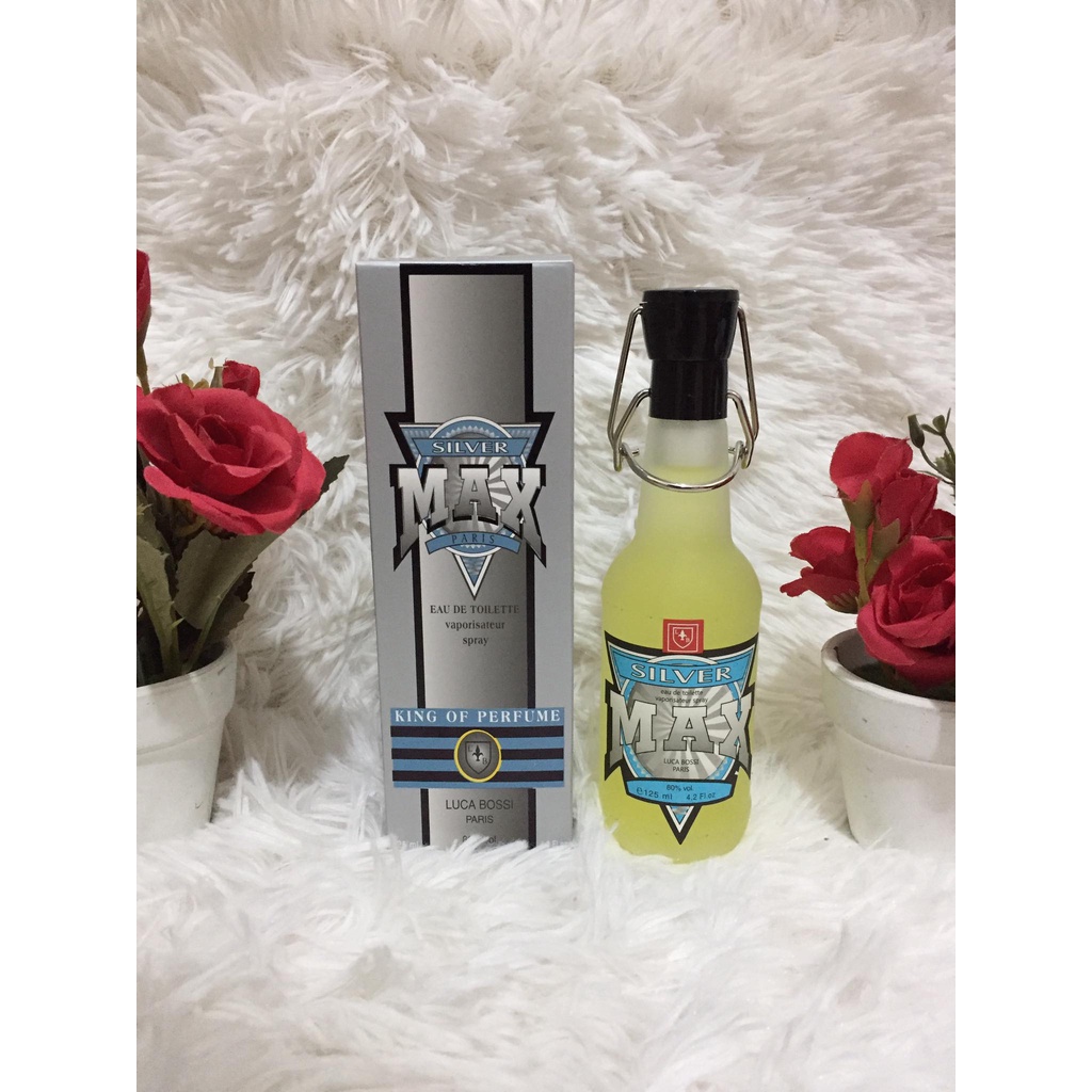 Silver max perfume for men 125ml | Shopee Philippines