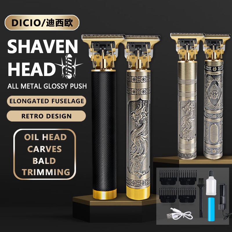 Electric Hair Clipper Trimmer USB Rechargeable Razor Clipper Shaver ...