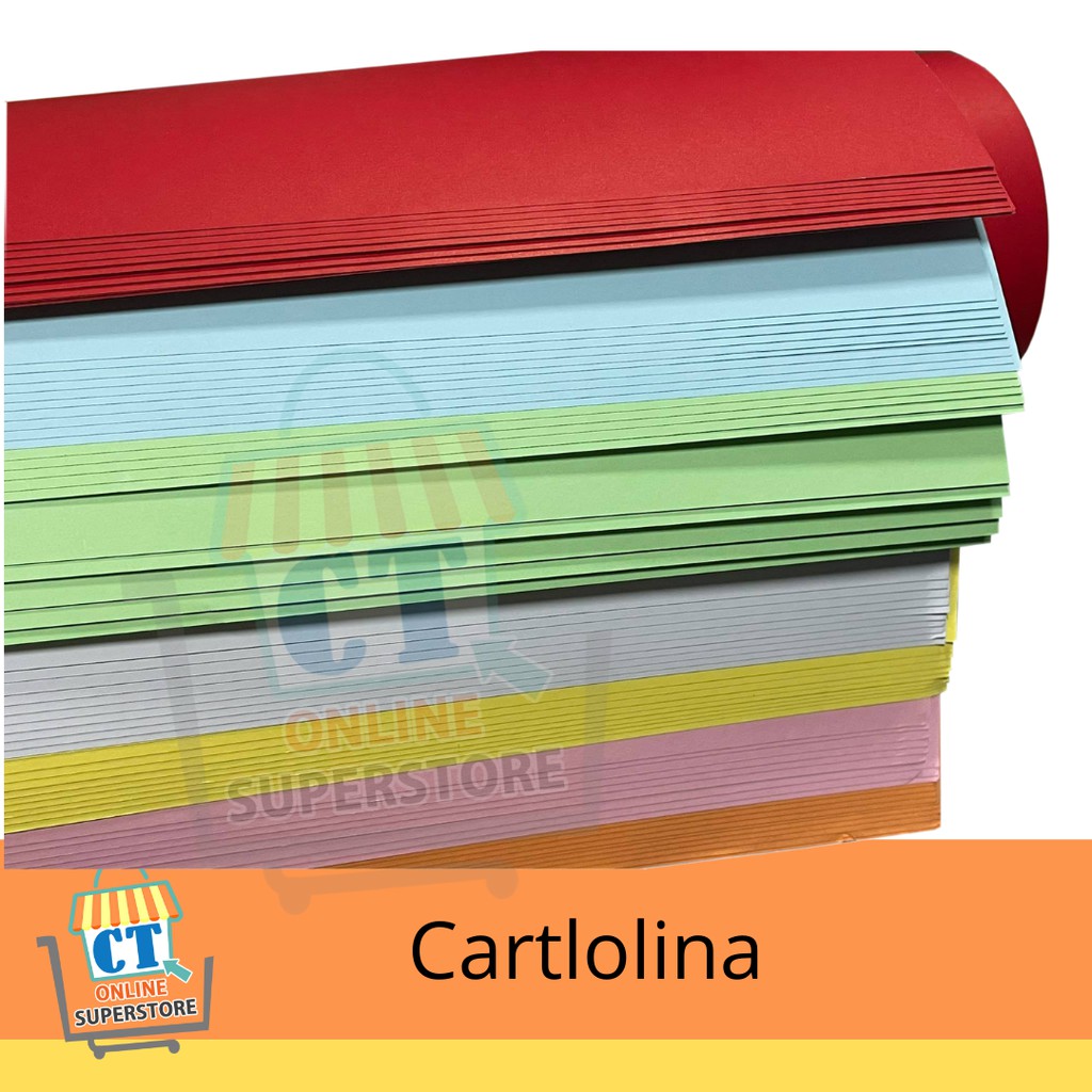Colored Cartolina Sold per pc | Shopee Philippines
