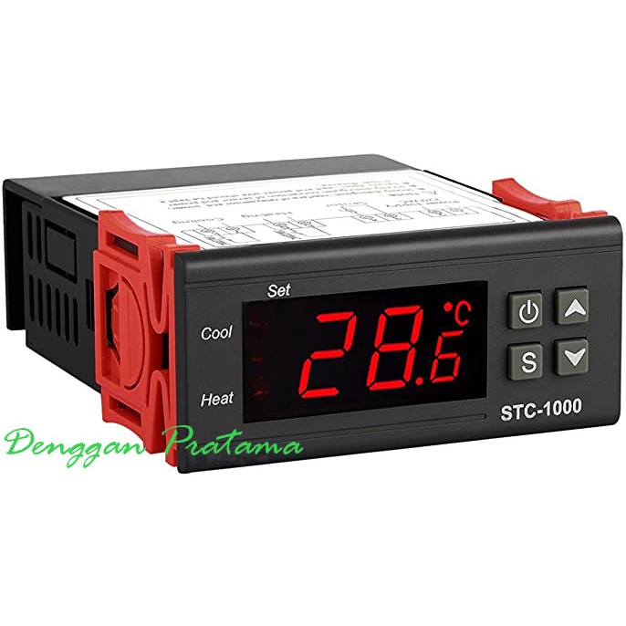 Digital STC-1000 Thermostat Hygrostat Temperature Humidity Controller ...