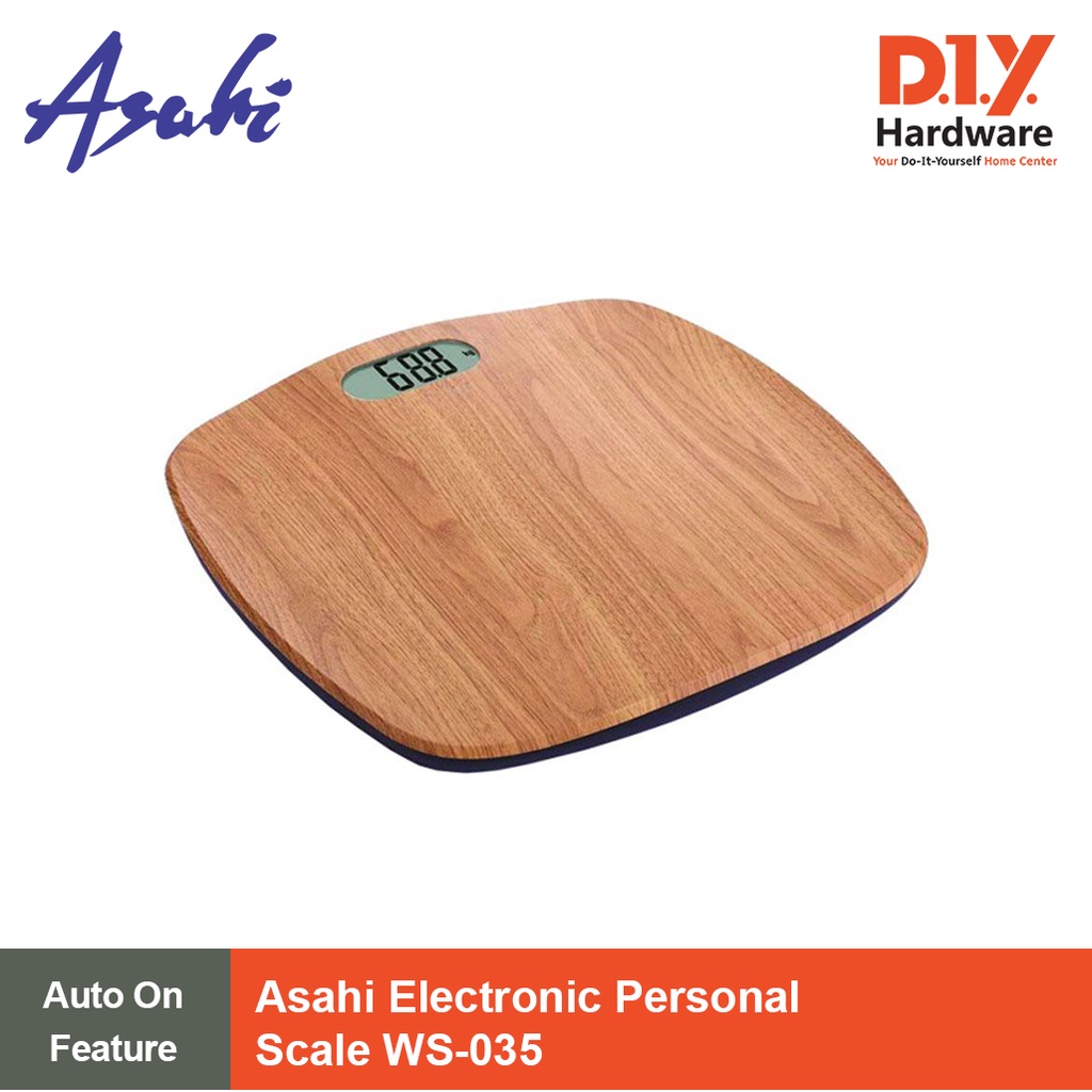 Asahi Electronic Personal Scale with Free AAA Battery Inside WS-035 ...
