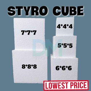 Styro Cube - Size 9x9x9 | Shopee Philippines