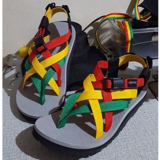 Rasta Starcross Sandals (Original Design By: KABUKAB) | Shopee Philippines