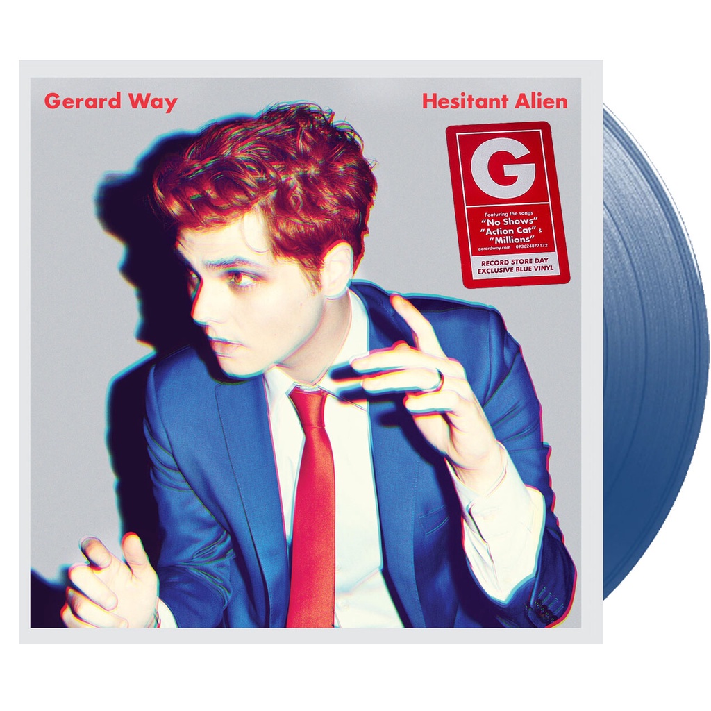 GERARD WAY Hesitant Alien RSD22 Blue Vinyl | Shopee Philippines