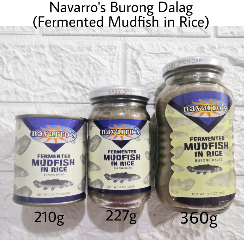 Navarro's Burong Dalag (Fermented Mudfish in Rice) | Shopee Philippines