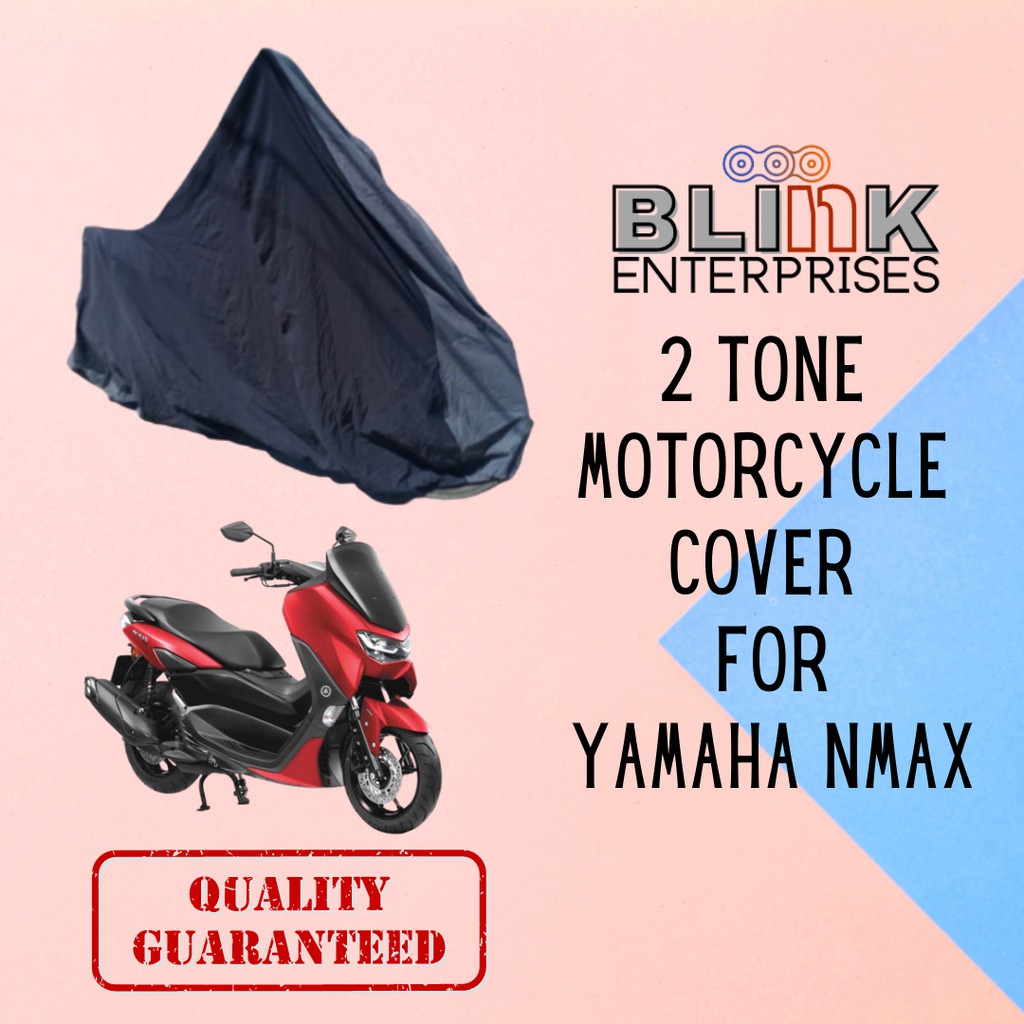 YAMAHA NMAX 2 Tone Motorcycle Cover (With Built in Bag) | Shopee ...