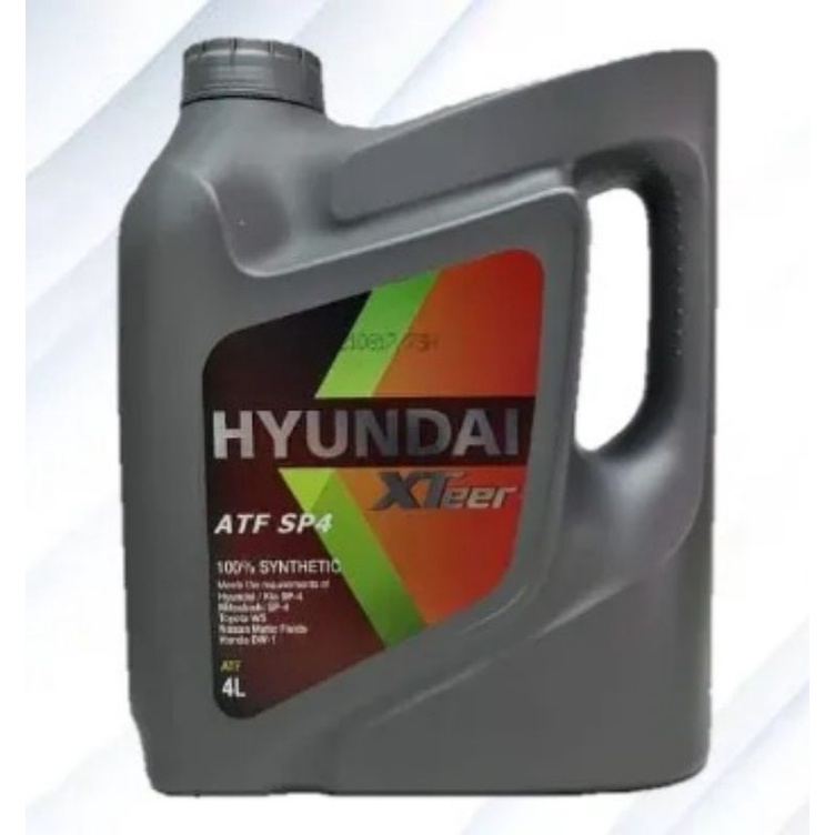 Hyundai Xteer ATF SP4 Fully Synthetic 4liter | Shopee Philippines