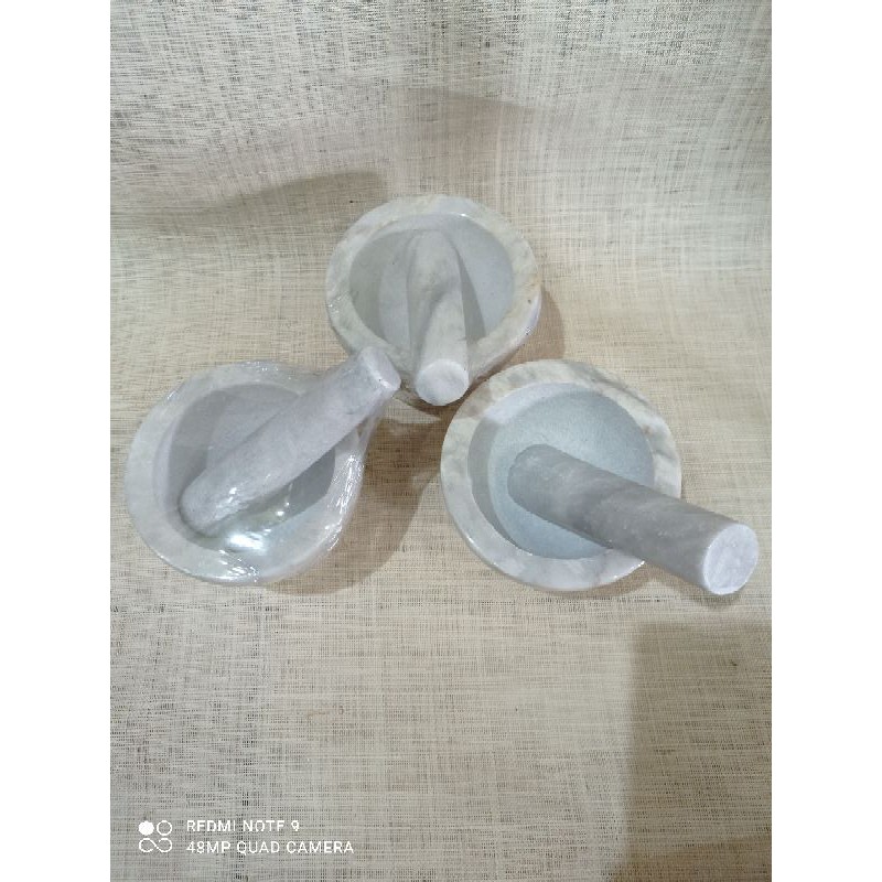Pure Marble Mortal and Pestle (Almires/Dikdikan) | Shopee Philippines
