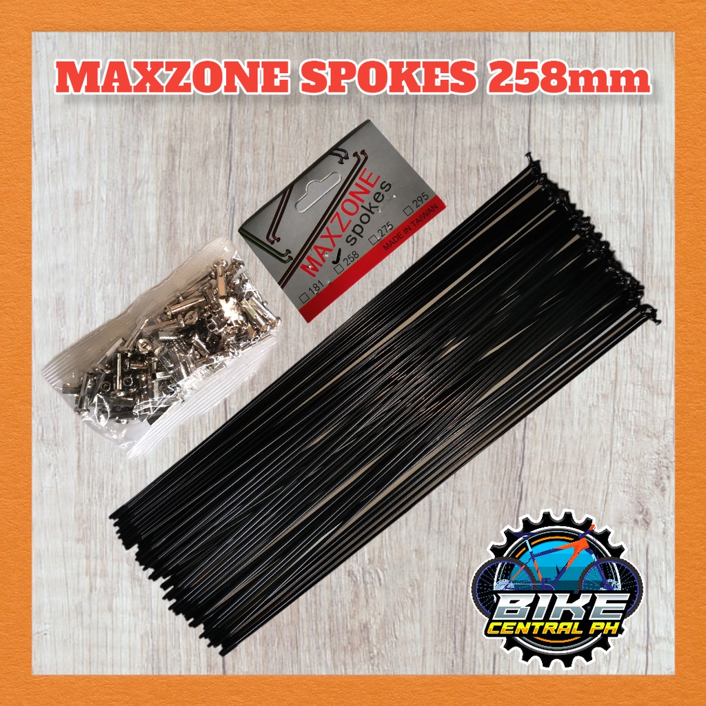 MAXZONE SPOKES BLACK/COLORED | Shopee Philippines