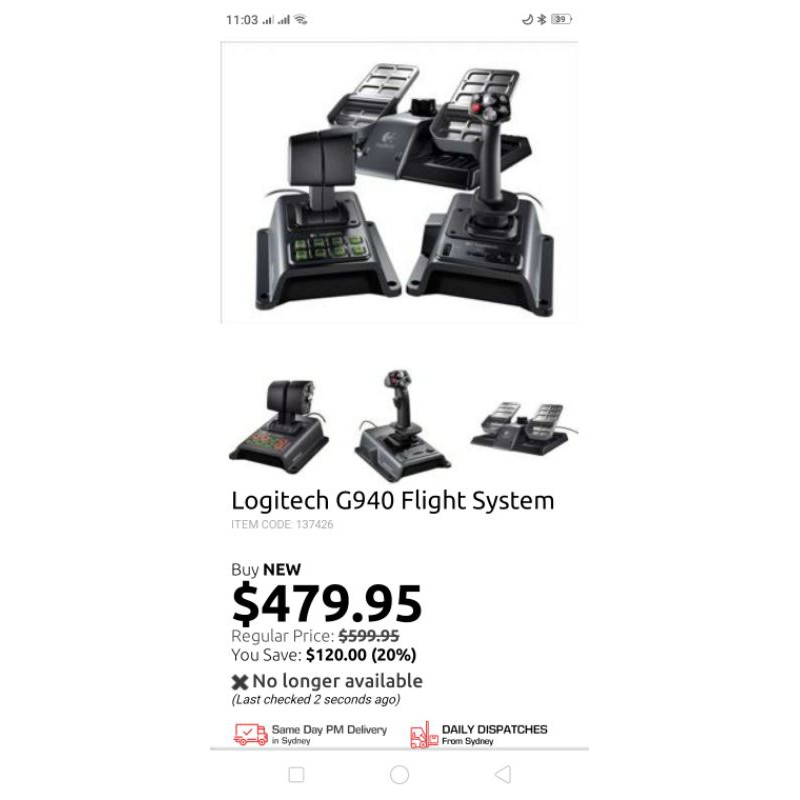 Logitech G940