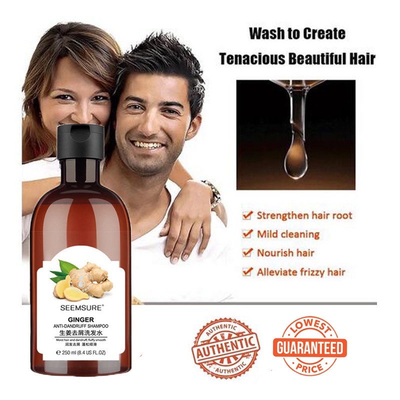 2022 100% Original SEEMSURE Ginger Anti-Dandruff Shampoo Anti-Hair ... 2022 100% Original SEEMSURE Ginger Anti-Dandruff Shampoo Anti-Hair ...