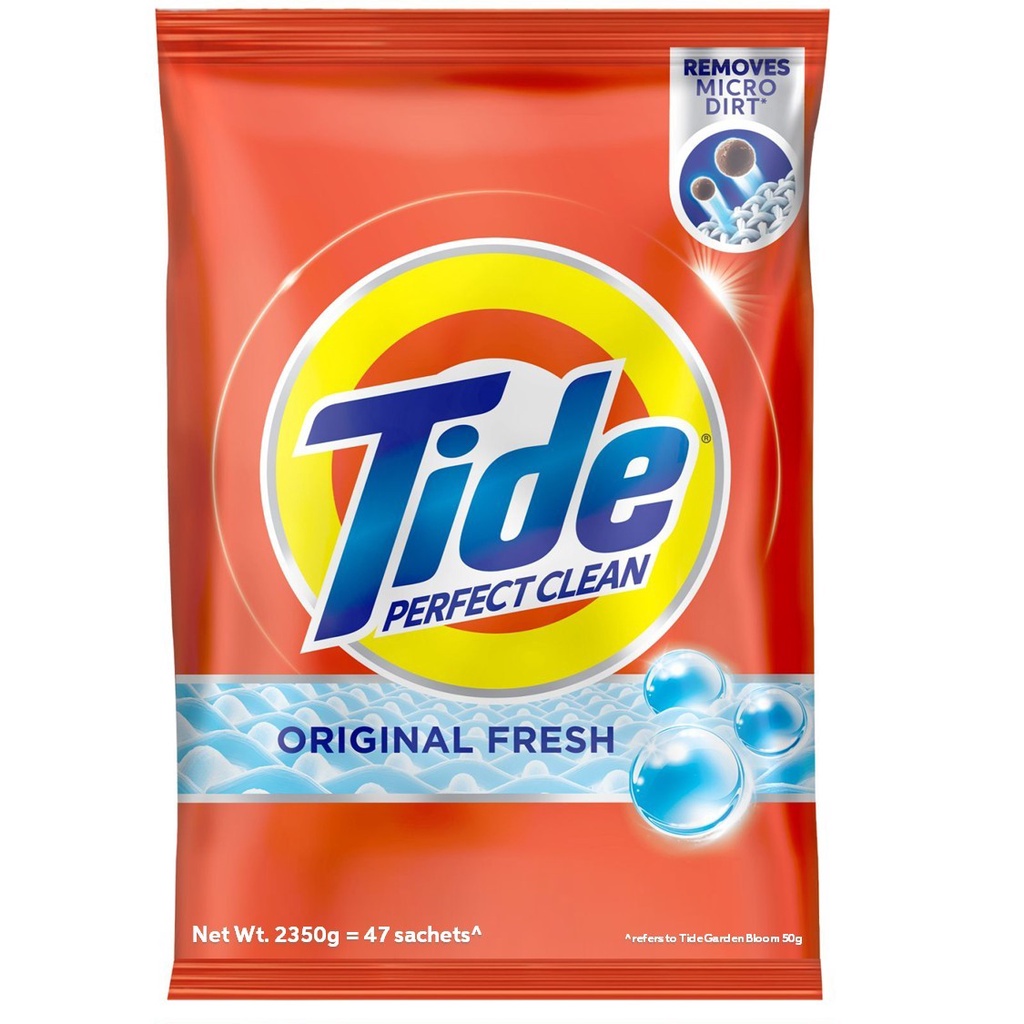 Tide Powder Detergent Perfect Clean Original Scent 2350g | Shopee Philippines