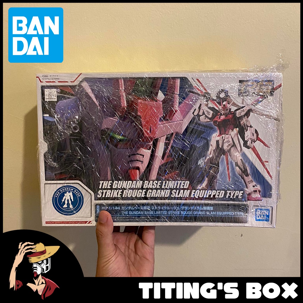 Bandai 1/144 RG Strike Rouge Grand Slam Equipped Type (Gundam Base ...