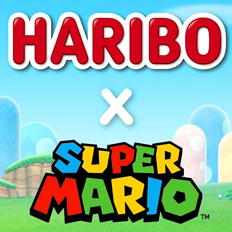 Super Mario Haribo gummy candies 175g limited edition super mario bros ...