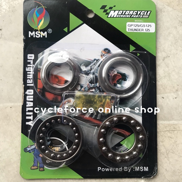 motorcycle ball race bearing GP125/GS125/thunder125/X4 | Shopee Philippines