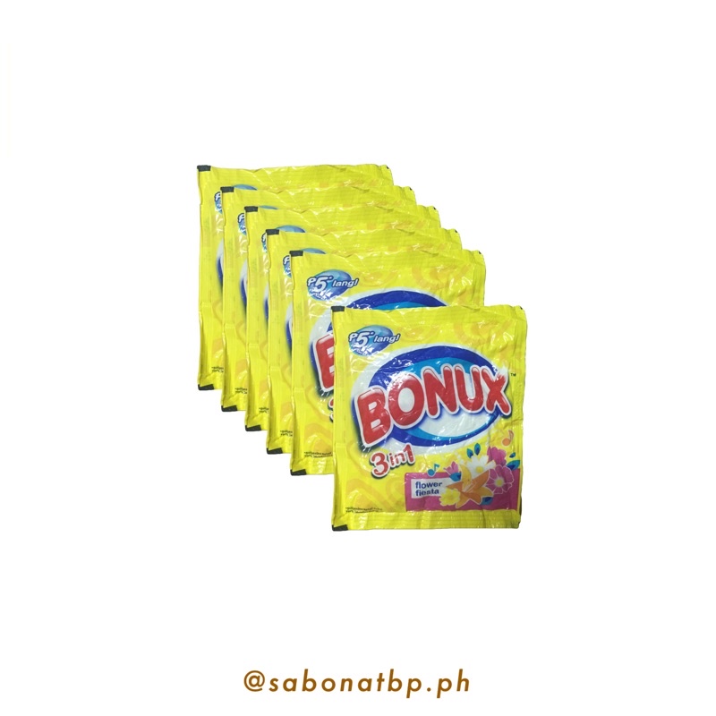 Bonux 3 in 1 Detergent Powder Flower Fiesta 65g | Shopee Philippines
