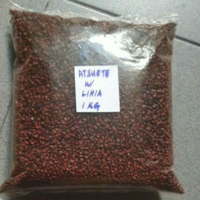 Atsuete with lihiya or no lihiya 100g/250g/500g | BeeCost
