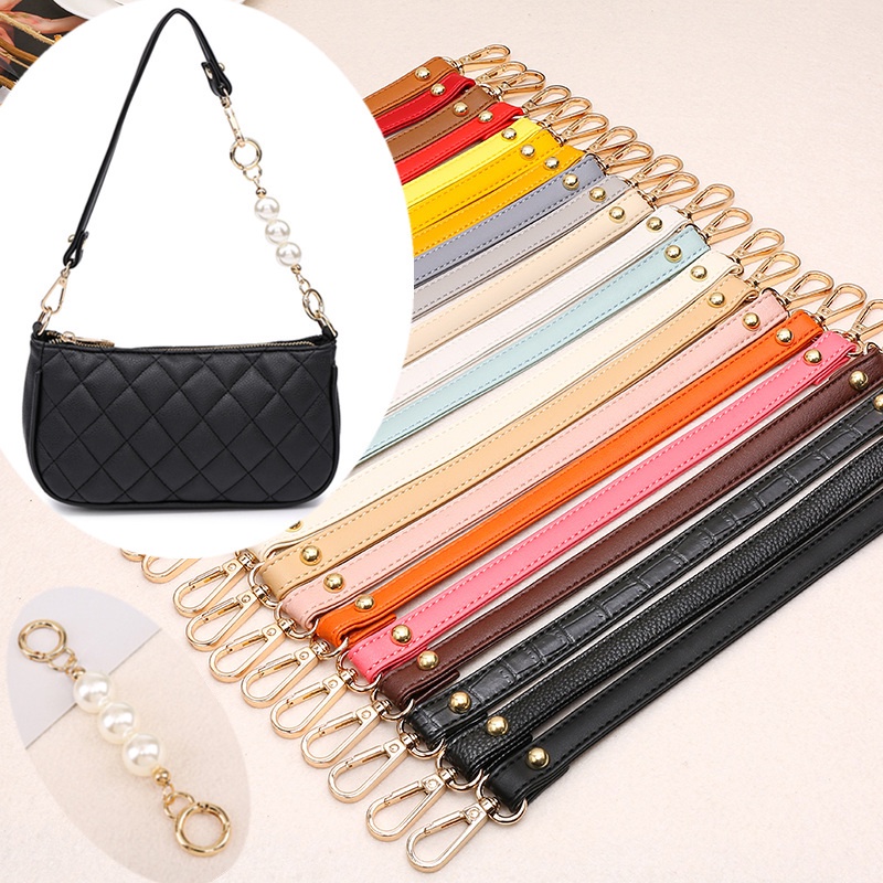 Bag Strap Sling Replacement Leather Wide For Shoulder Handbag Bag Short ...