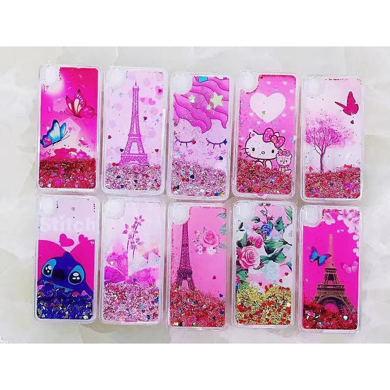VIVO Y71 Liquid Glitter Bling 2in1 Case with Tempered Glass | Shopee ...