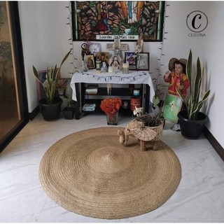 BANIG round buri carpet/ round carpet/ buri mat/ buli banig/ beach mat ...