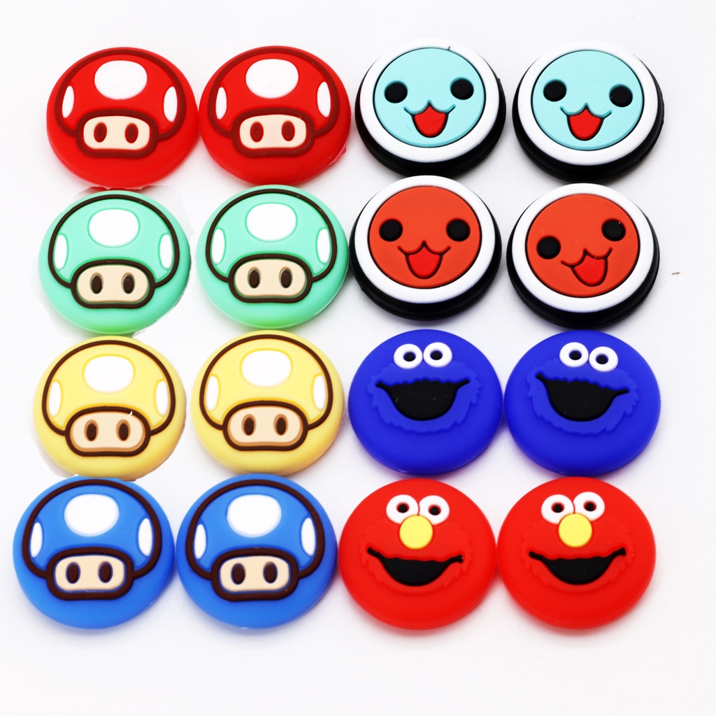 2PCS Thumb Stick Grip Cap Joystick Cover for Nintendo Swithe Joycon ...