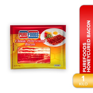 Purefoods Honeycured Bacon 1KG | Shopee Philippines
