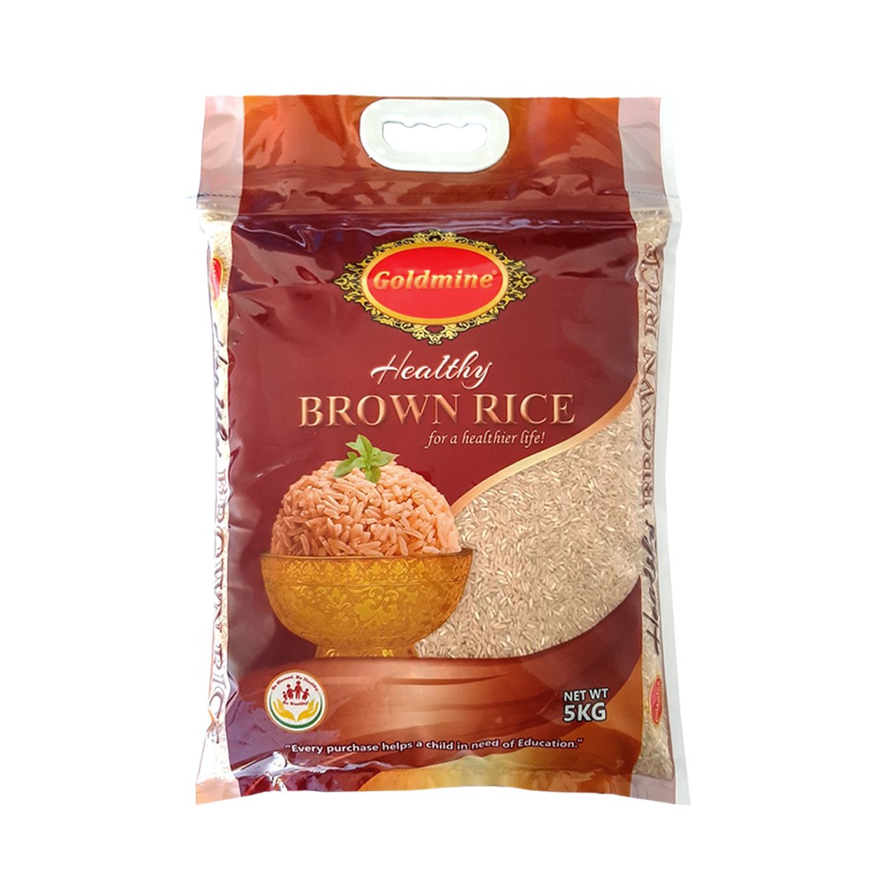 Goldmine Healthy Brown Rice 5KG | Shopee Philippines