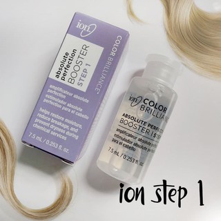 Ion Absolute Perfection Booster Step 1 / Color Sealer Step 2 - compare ...