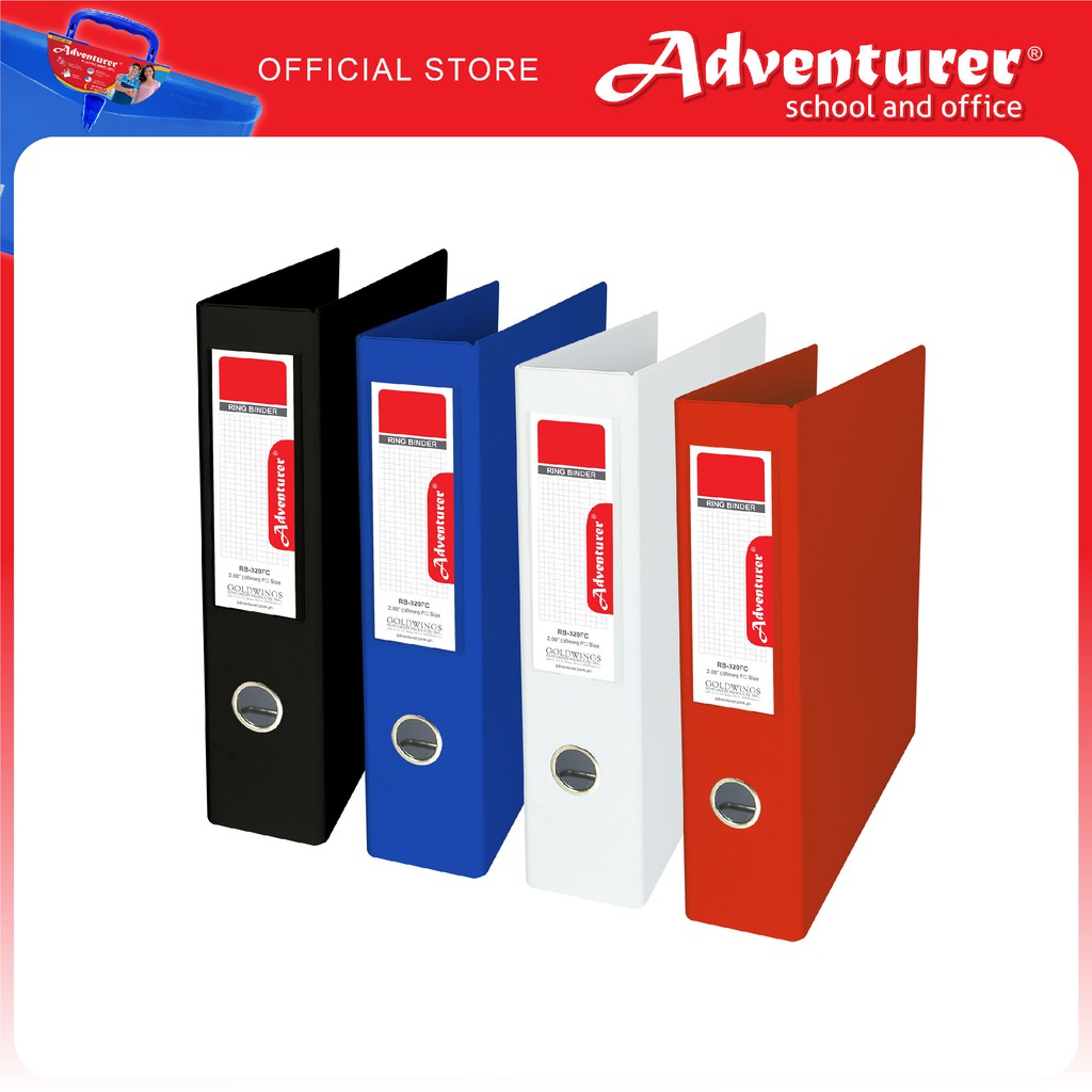 Adventurer Ring Binder, 3-Ring Binder, 2.0" - FC Size | Shopee Philippines