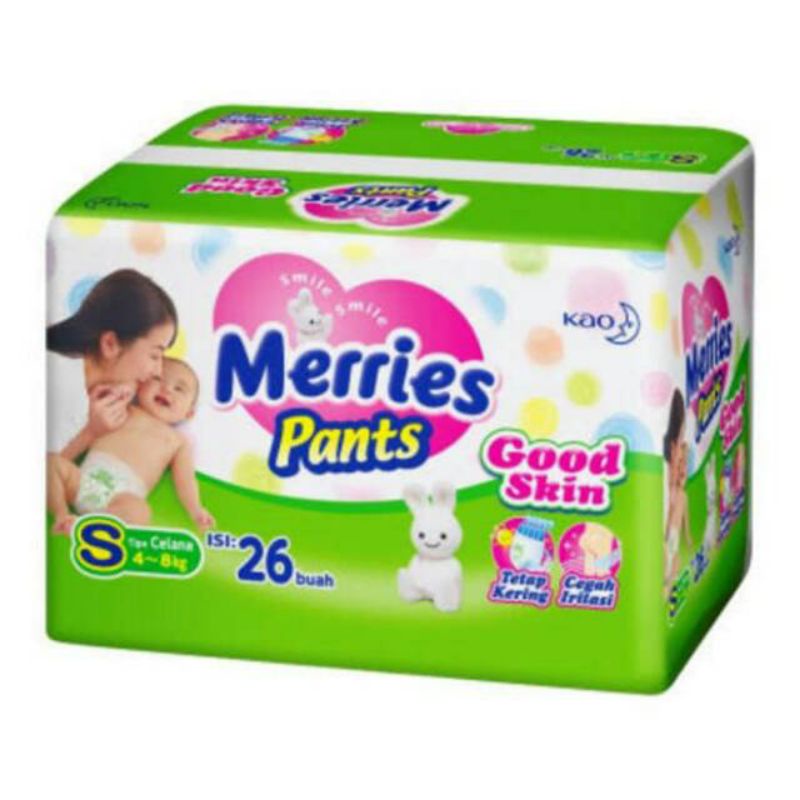 Pampers Merries Pants S26 Baby Diapers | Shopee Philippines