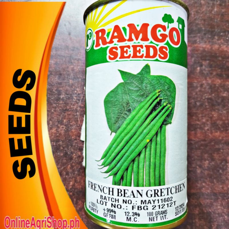 GRETCHEN FRENCH BEAN SEEDS (100g) RAMGO SEEDS | Shopee Philippines