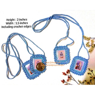 Blue Scapular also known as BLUE SCAPULAR of the Immaculate Conception ...