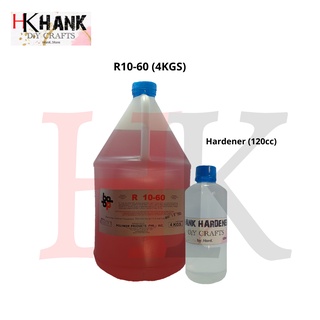 Fiberglass Premix Resin R10-60 Polyester Resin 4L / 1 Galon | Shopee ...