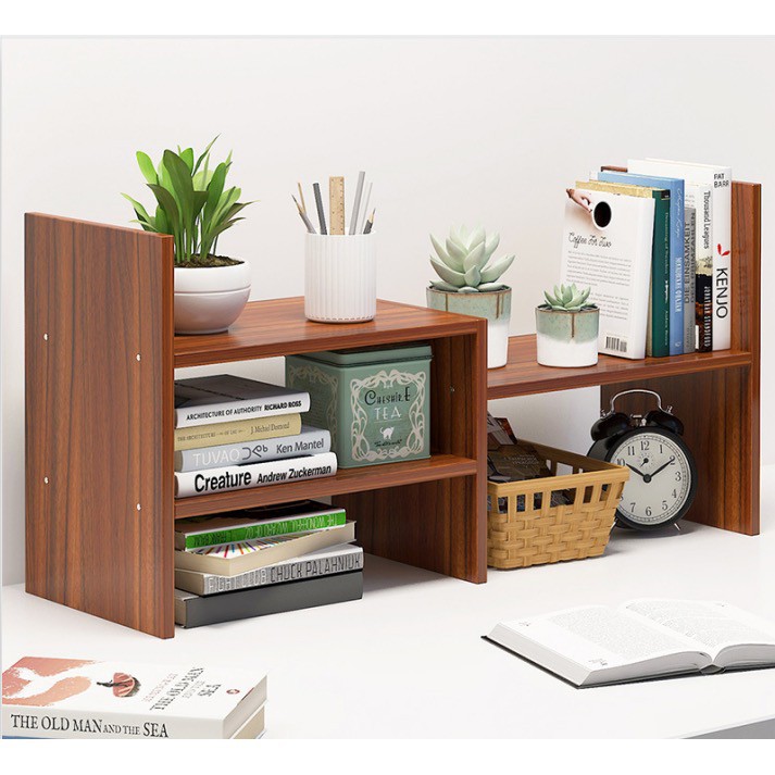 UNIDAS Bookshelf Desktop Combination Bookshelf Small Bookshelf Shelf ...