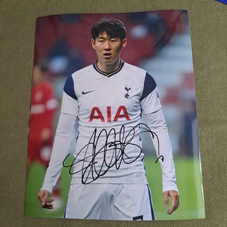 Signed Heung-Min Son autographed photo 10 inches k-pop | Shopee Philippines