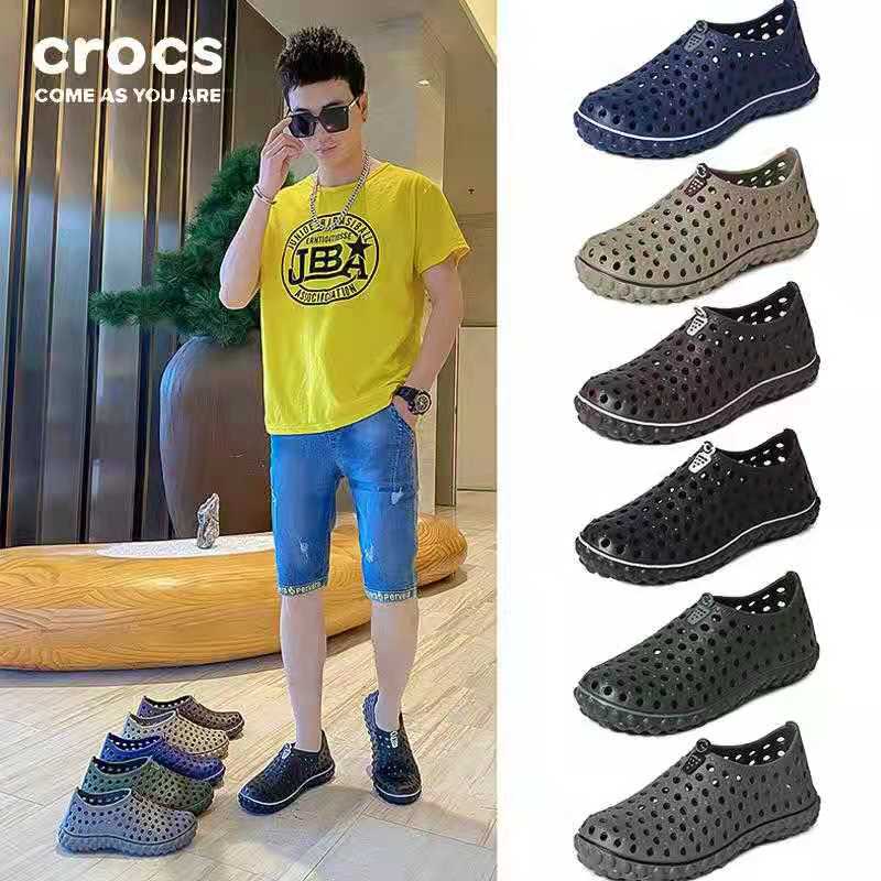 2022 Crocs Shoes Casual Clog Suitable for All Seasons for Men | Shopee ...
