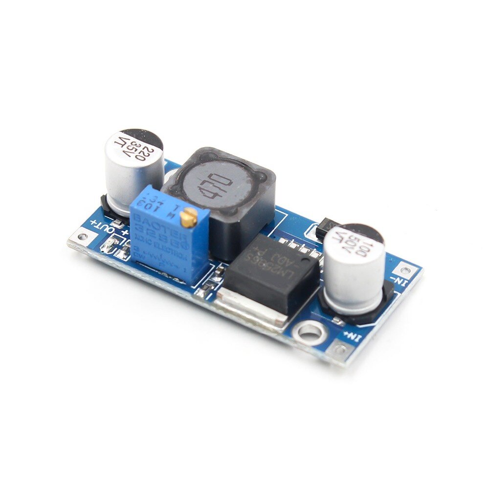 1Pcs lm2596 LM2596S DC-DC 3-40V adjustable step-down power Supply module Voltage regulator 3A ...