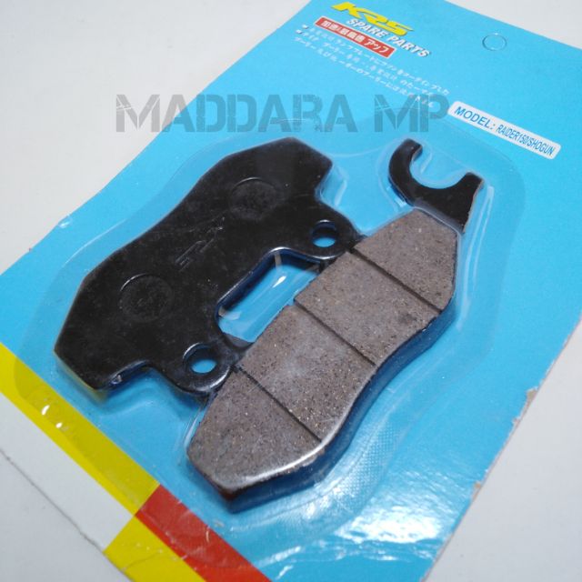 Disc pad front /disc brake front raider150, shogun, smash, fury ...