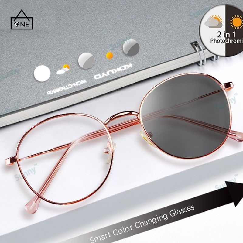 Photochromic Anti Radiation Eyeglasses For Women/Men Anti rad Sun ...