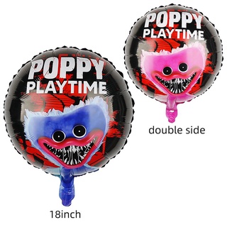 10pcs Poppy Playtime Party Balloons Birthday Decorations Huggy Wuggy ...